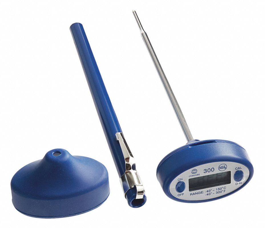 COMARK Termómetro Digital de Bolsillo con pantalla LCD dígitos -40° a ...