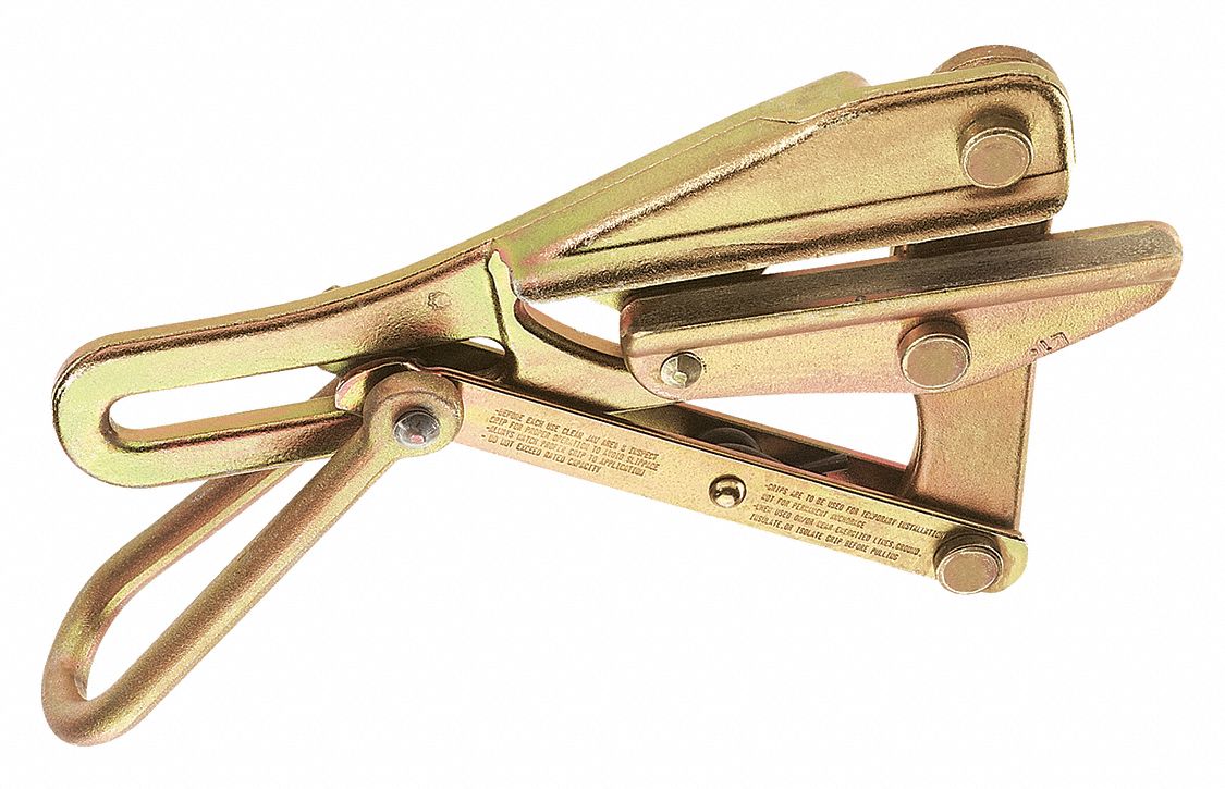 KLEIN TOOLS, Chicago, For AAC/ACSR/Copper, Wire Rope Gripper - 335D20 ...