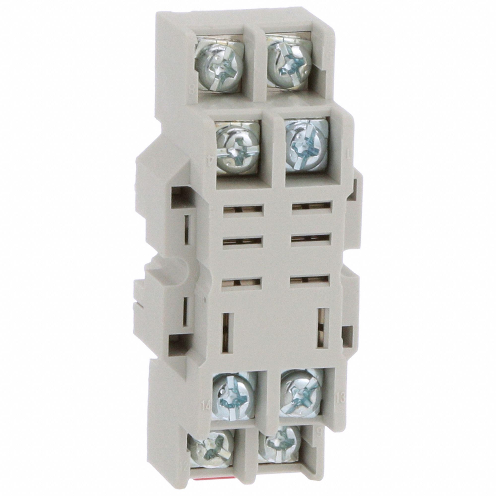 SCHNEIDER, 10 A Rating, DIN-Rail & Surface Socket Mounting, Relay ...