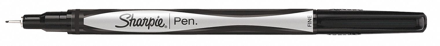 Pen,Sharpie,Fine,Bk,PK12 - Grainger