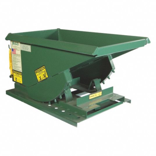 VESTIL, Self Dumping Hopper - 33A138|HOP-25-HD - Grainger