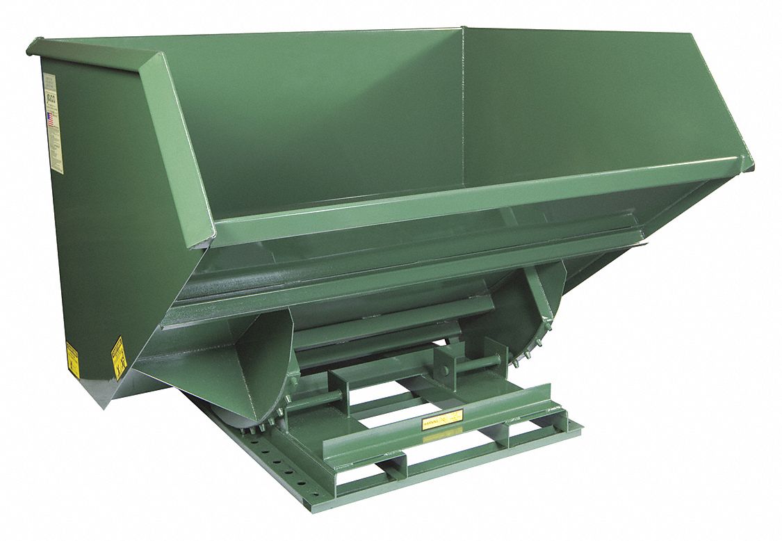 VESTIL, Self Dumping Hopper - 33C526|HOP-400-HD - Grainger