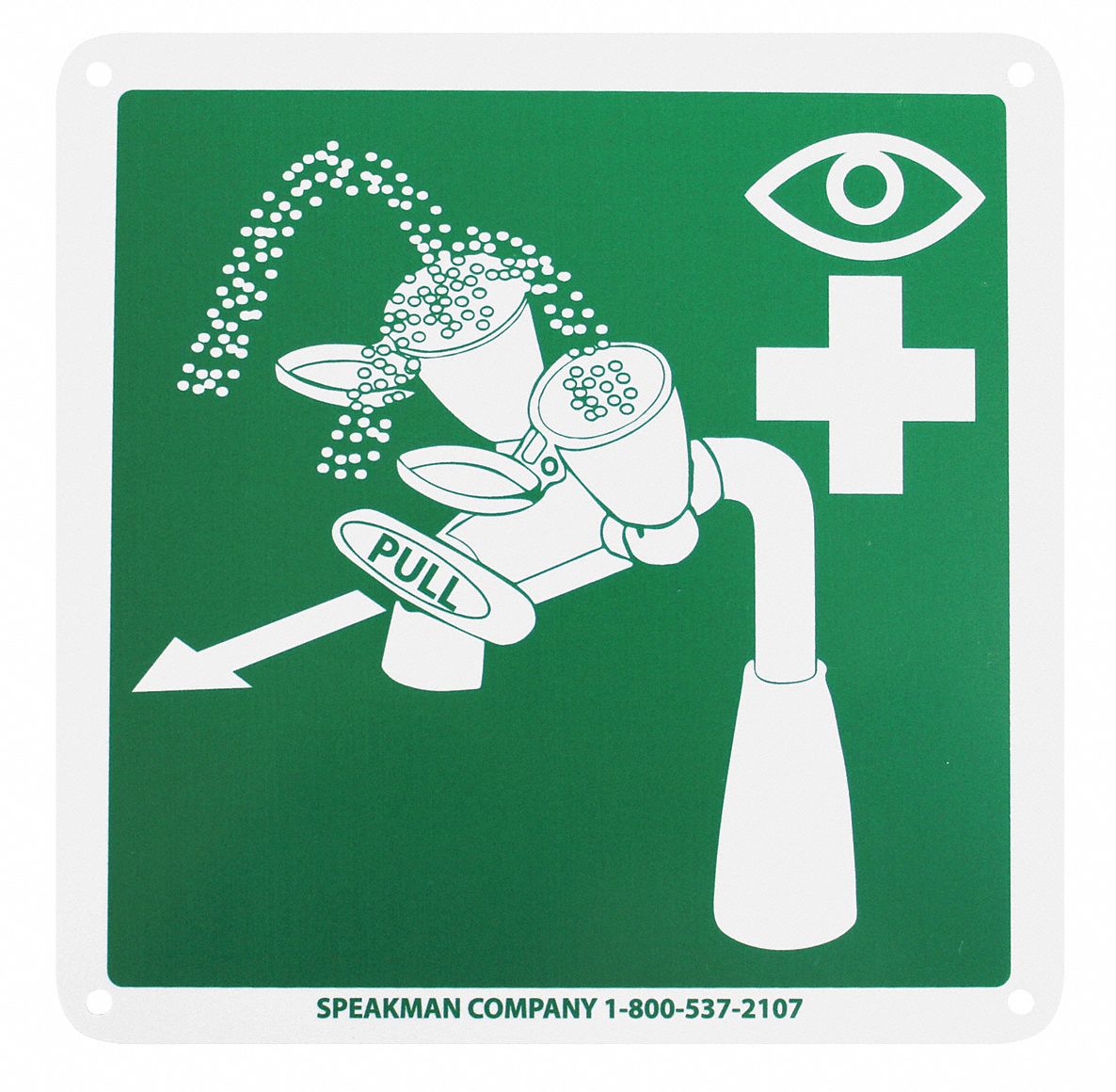 SPEAKMAN, Replacement Safety Inst. Sign - 33F591|91-1243 - Grainger