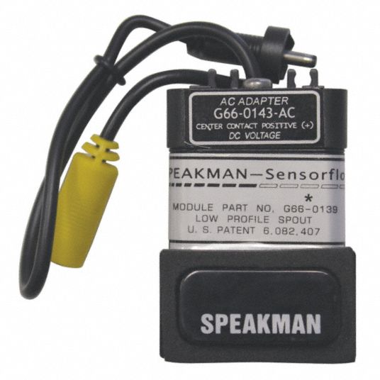 SPEAKMAN, For S-88XX Series, Plastic, Sensor and AC Adaptor - 33F665 ...