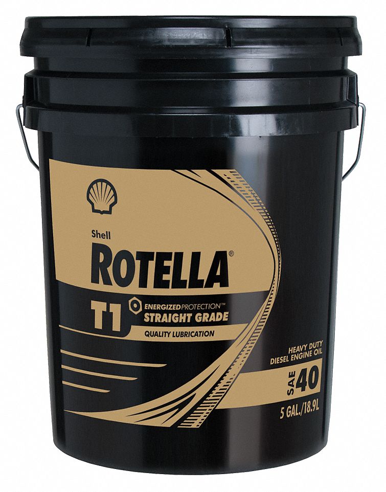 ROTELLA, Conventional, 5 gal Size, Diesel Engine Oil - 33GP56|550054465 ...
