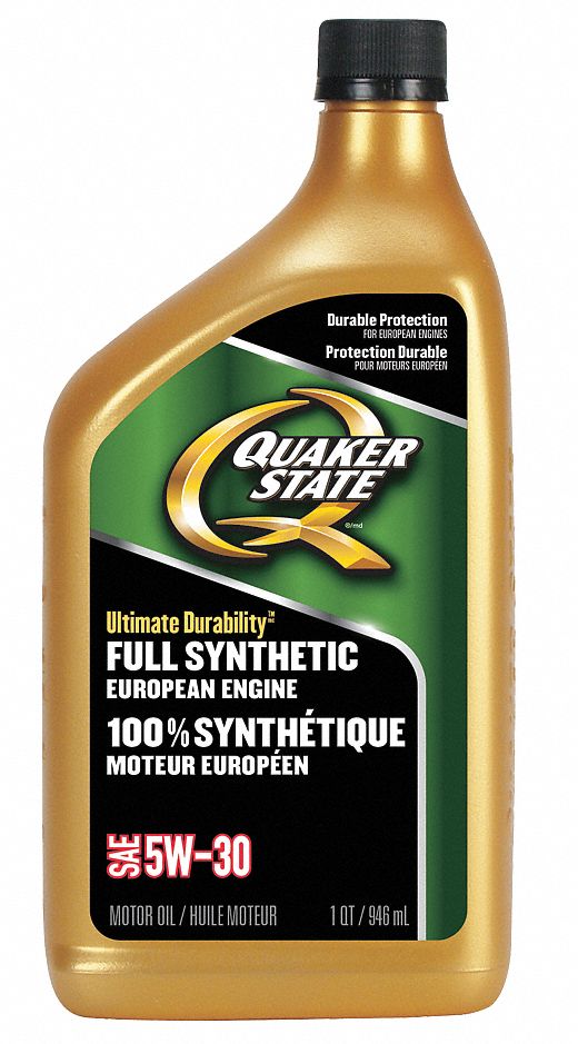 Motor Oil, 1 qt, For Use With Automotive Engines - Grainger