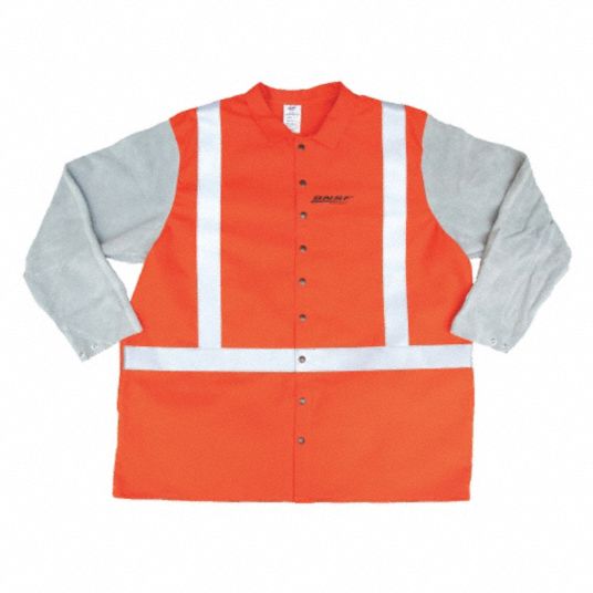 GUARD LINE, Orange Banwear Jackets 30 In. L,9 Oz. - 33GV33|ORBW5CL2LSXL ...