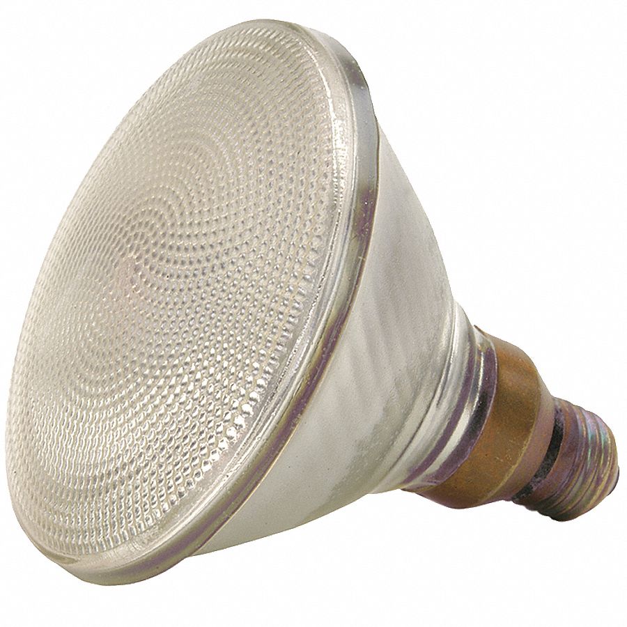 SHAT-R-SHIELD Halogen Bulb, PAR38, 2860K, 1500 lm, 70W - 33H573|70PAR38 ...