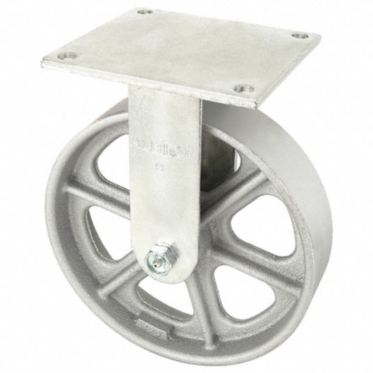COLSON, 8 in Wheel Dia., 1250 lb, Plate Caster - 33H815|12CA08201R ...