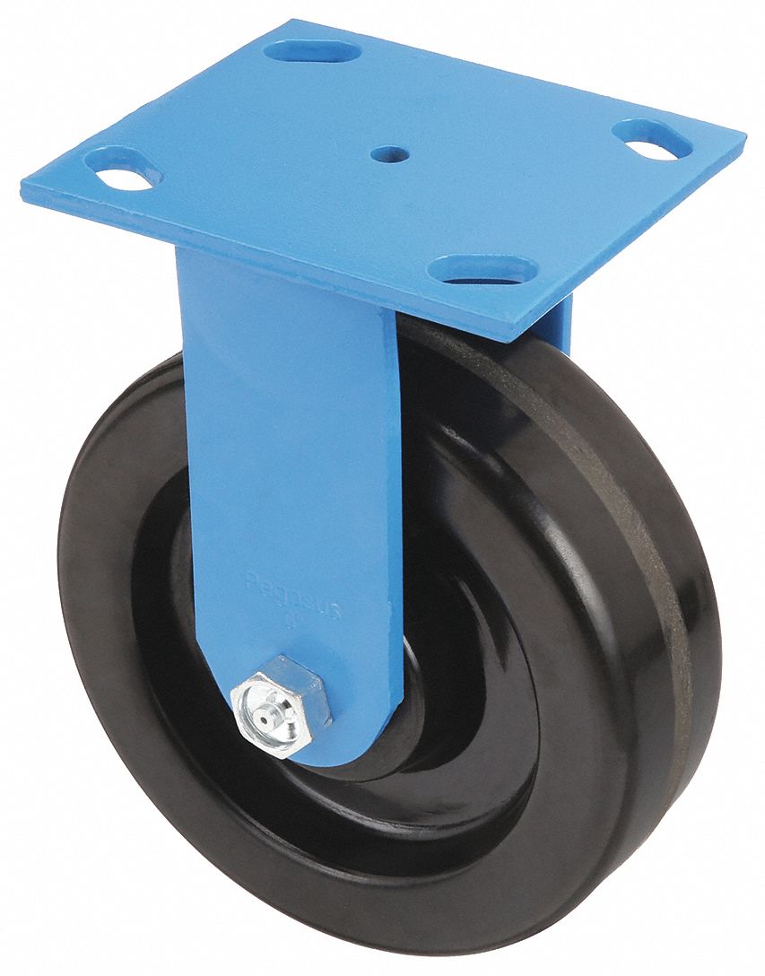 Rigid, No Brake, Plate Caster - 33H884|P21R-PH060D-14-BC - Grainger