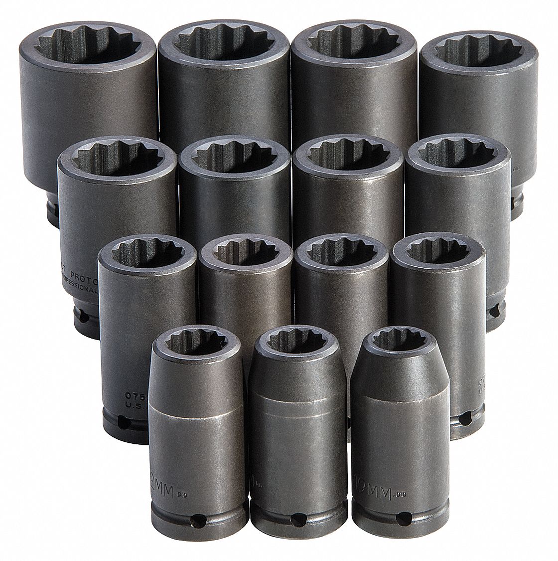 PROTO, 3/4 in Drive Size, 15 Pieces, Impact Socket Set - 33HD95|J72104M ... PROTO, 3/4 in Drive Size, 15 Pieces, Impact Socket Set - 33HD95|J72104M ...