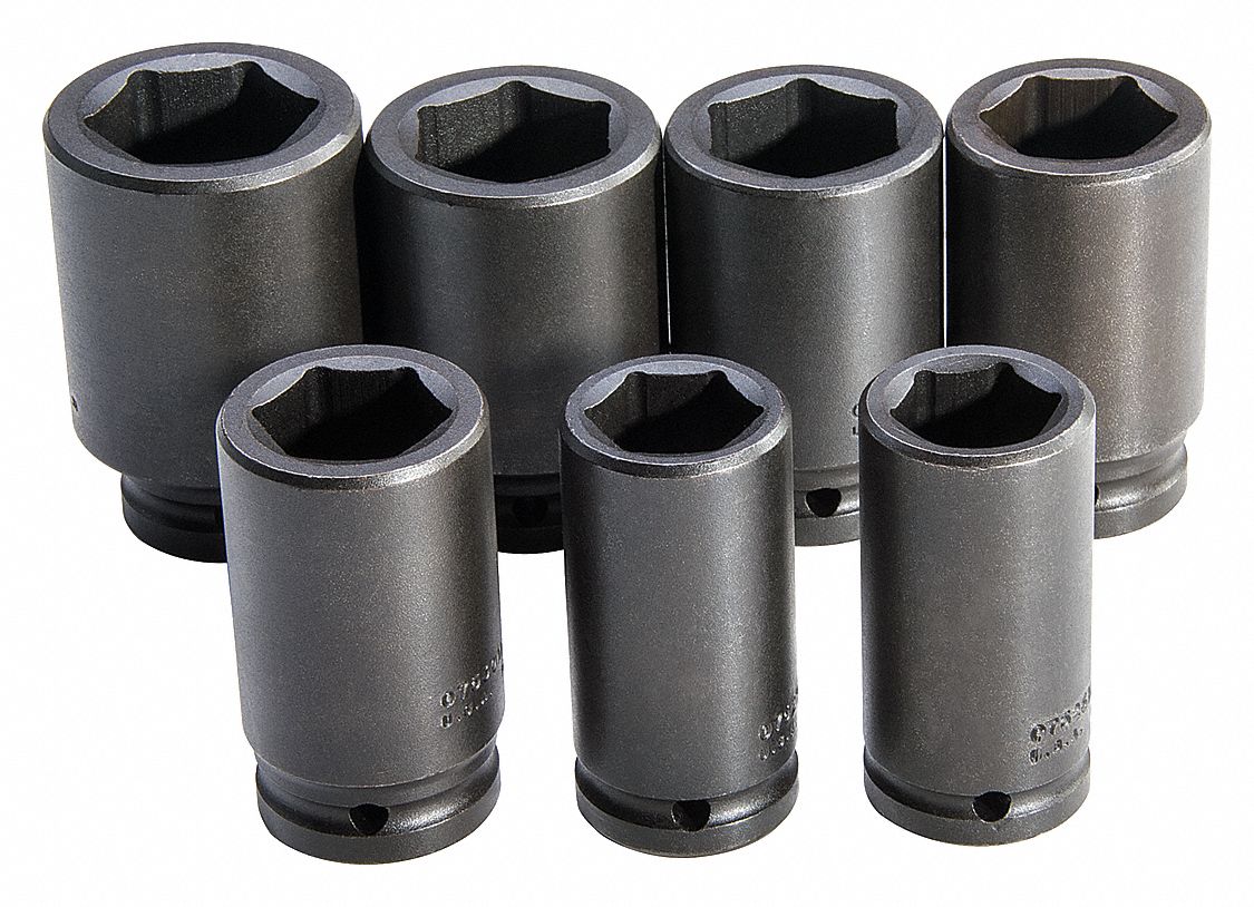 PROTO, 3/4 in Drive Size, 26 mm/27 mm/30 mm/32 mm/35 mm/36 mm/38 mm ...