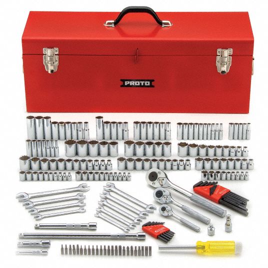 PROTO, 184 Total Pcs, Miscellaneous Tools/Wrenches, Socket Wrench Set ...