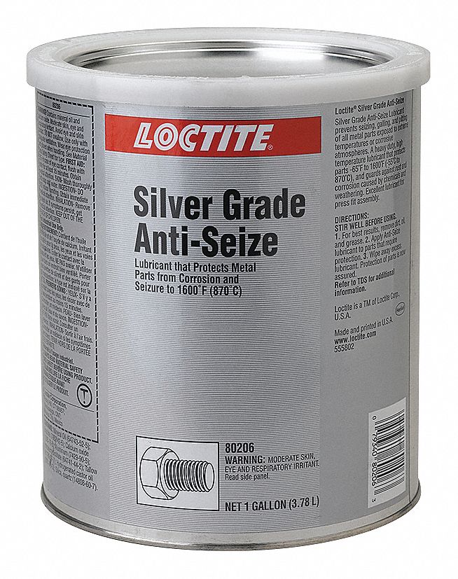LOCTITE ANTI-SEIZE LB 8150 SILVER 1 GAL - 4366 - LCT80206 | 80206 ...
