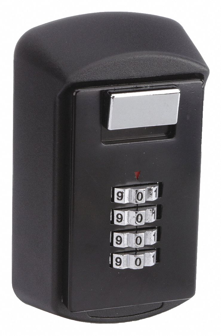 Lock Box, Combination, 2 Key Capacity, Mounting Type: Surface - Grainger