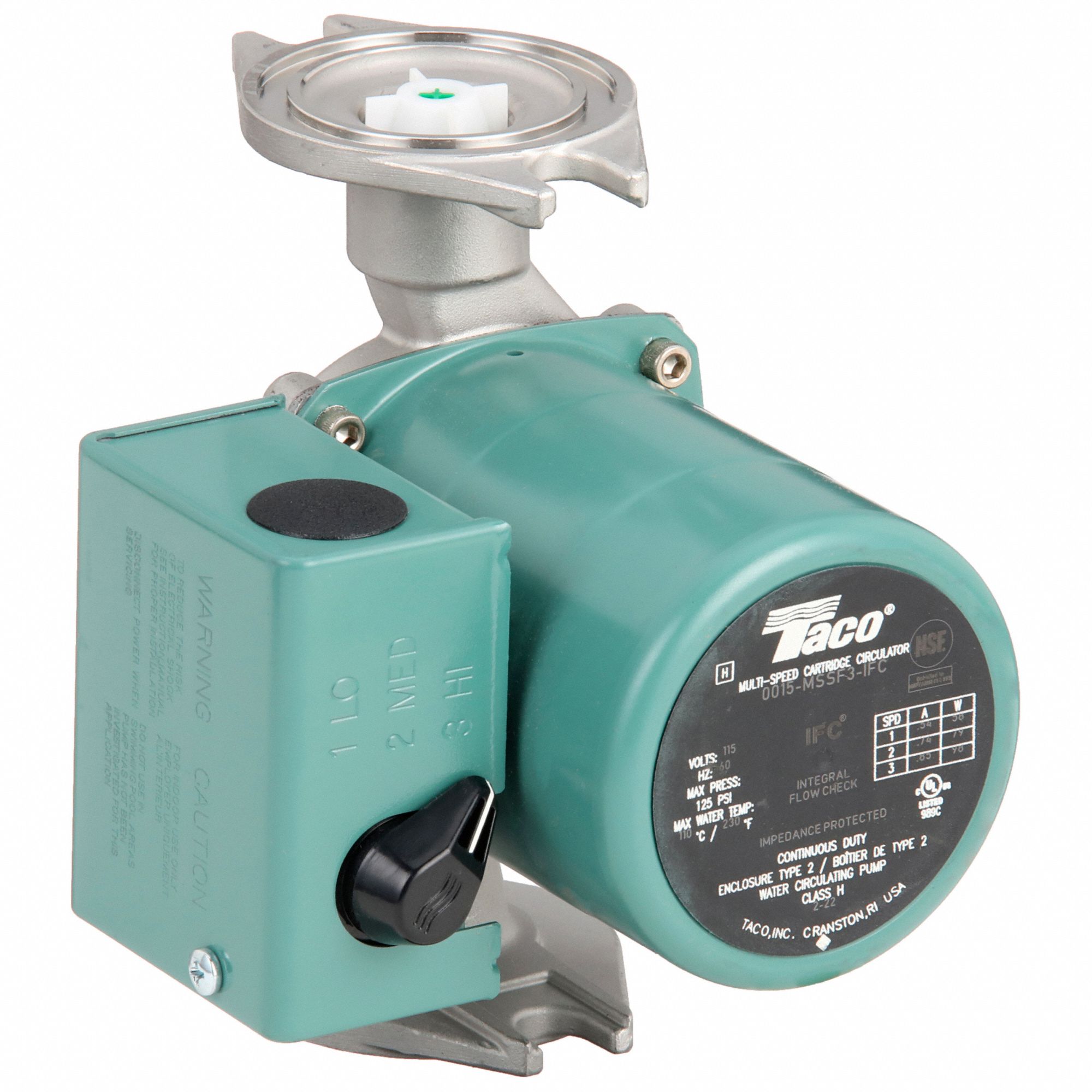 1/20 hp HP, 115V AC, Circulating Pump - 33HM87|0015-MSSF3-IFC - Grainger