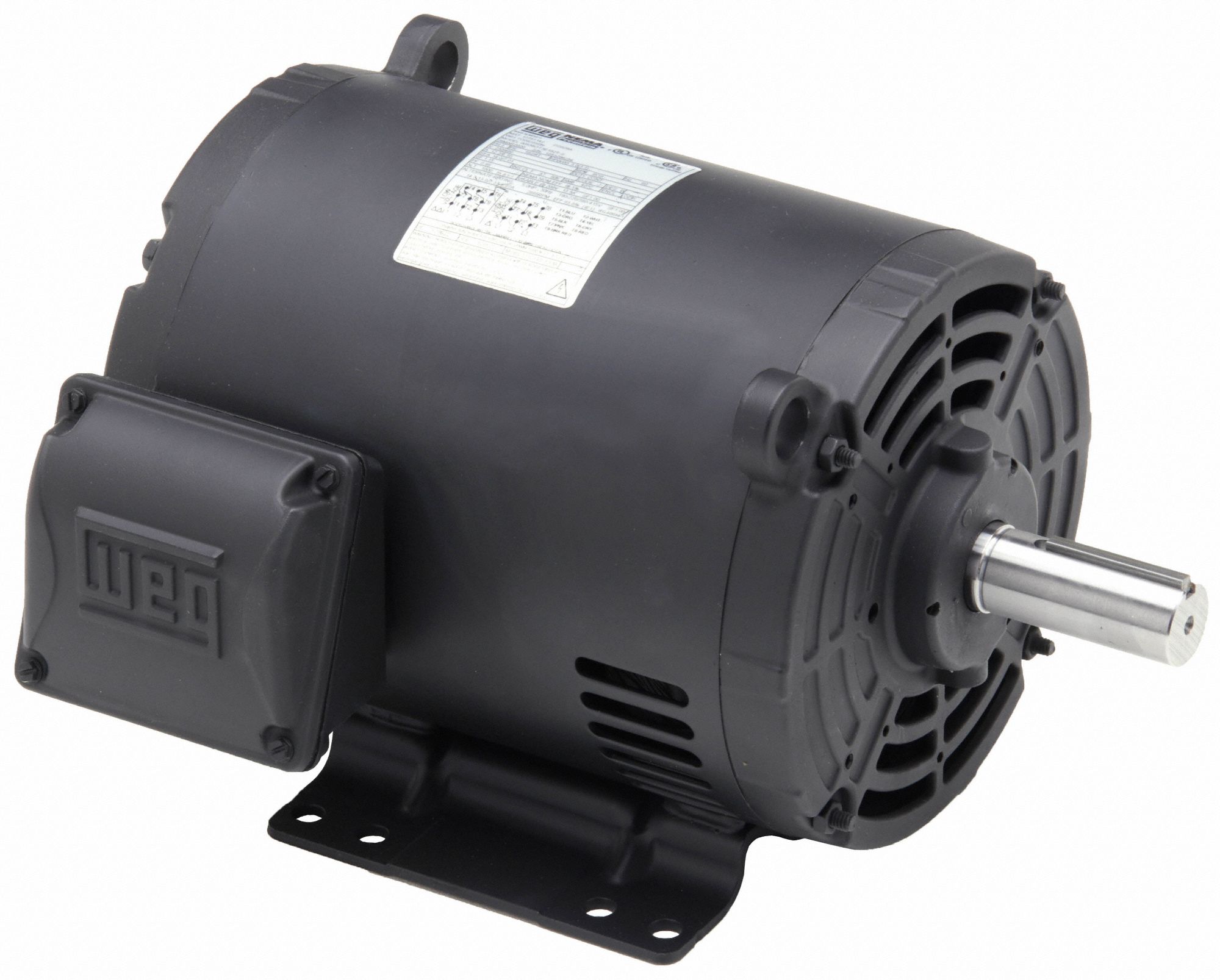 WEG, Open Drip Proof, Rigid Base Mount, General Purpose Motor - 33HP12 ...