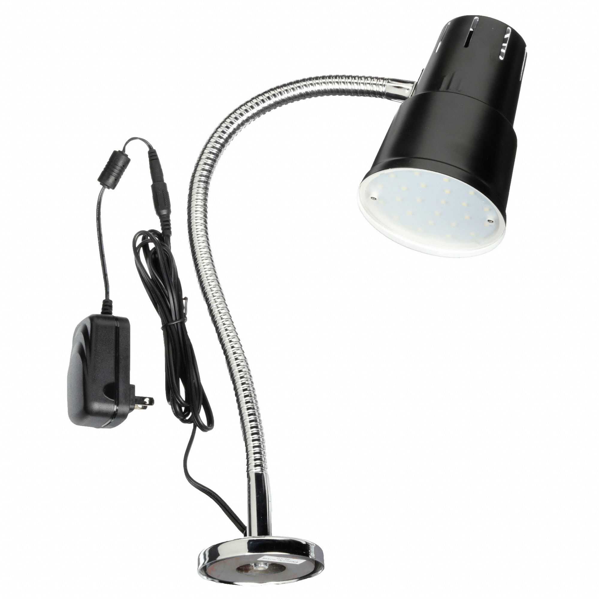LUMAPRO Gooseneck Task Light, LED, 18 in Arm Length, 350 lm Lumens ...
