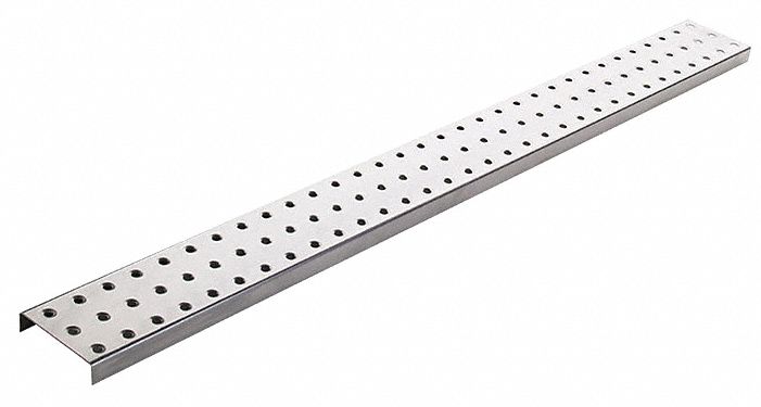 ALLIGATORBOARD, Round, 1/4 in Peg Hole Size, Pegboard Strip - 33HY17 ...