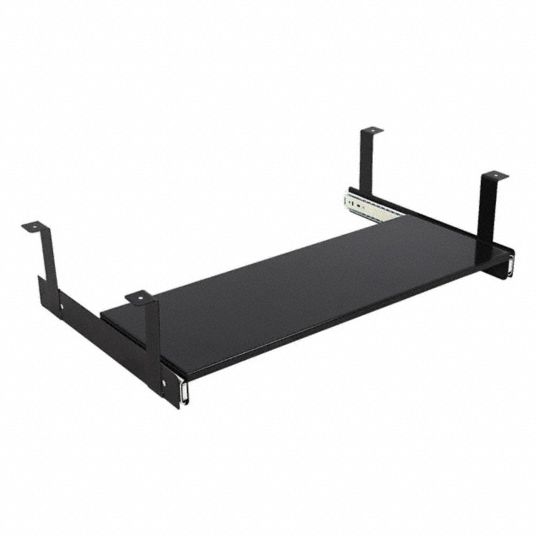 Steel, Black, Keyboard Tray - 33HY60|MKBT - Grainger