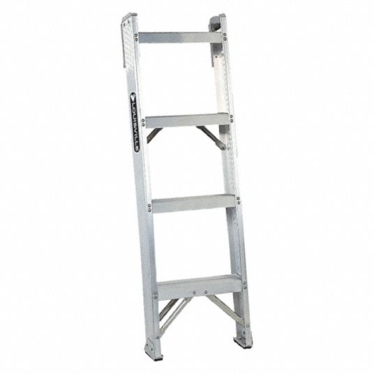 LOUISVILLE, Aluminum, 300 lb Load Capacity, Straight Ladder - 33J724 ...