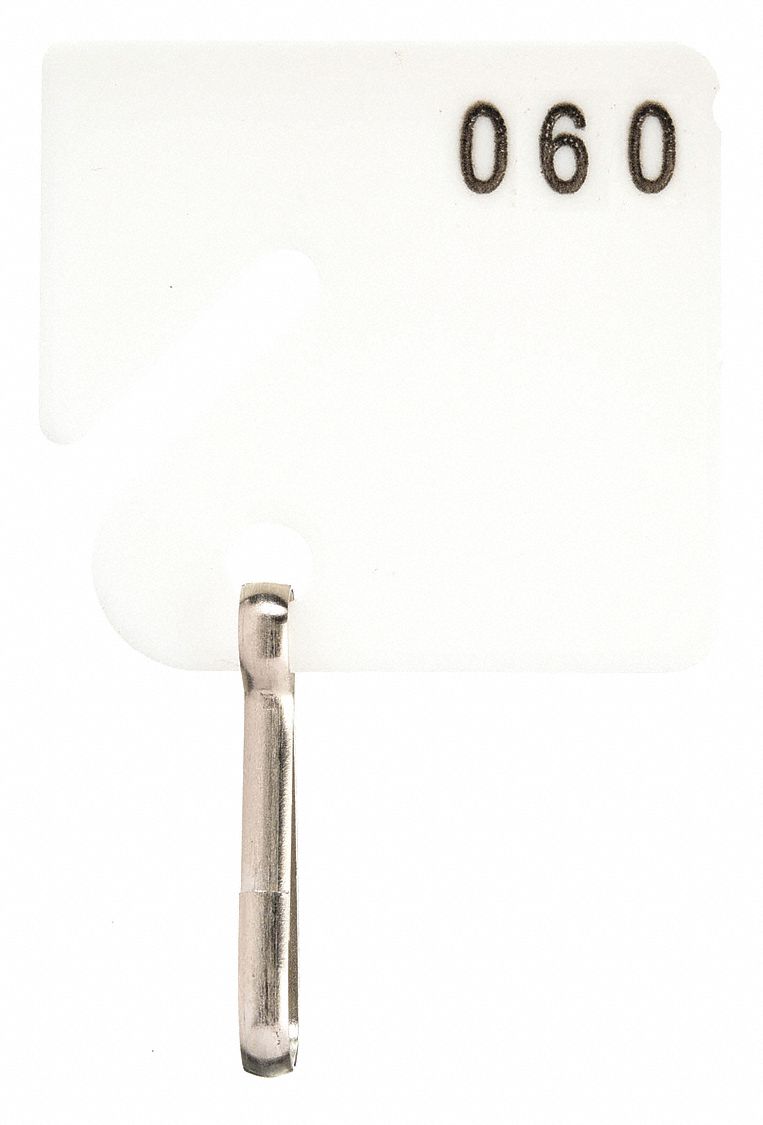 30 Key Tags, Rectangle, Key Tag - 33J876|33J876 - Grainger