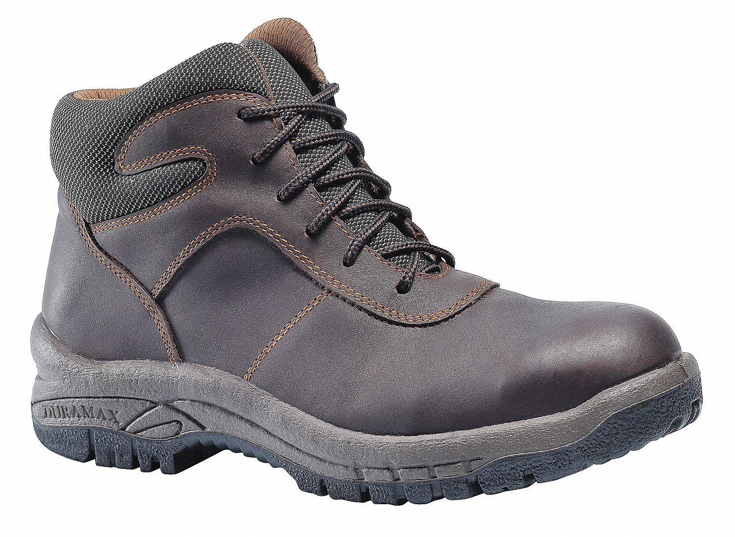 12, Men's, Brown, Steel Toe Type, 1 PR - Grainger