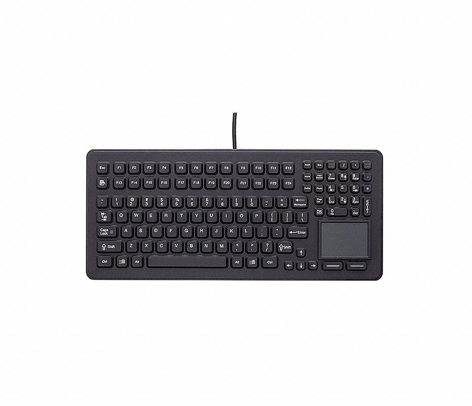 IKEY Teclado con Almohadilla Táctil,USB - Teclados - 33JP60 | DU-5K-TP2 ...