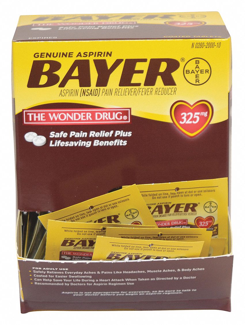 BAYER, Bayer Pain Relief - 33JW80|12408 - Grainger