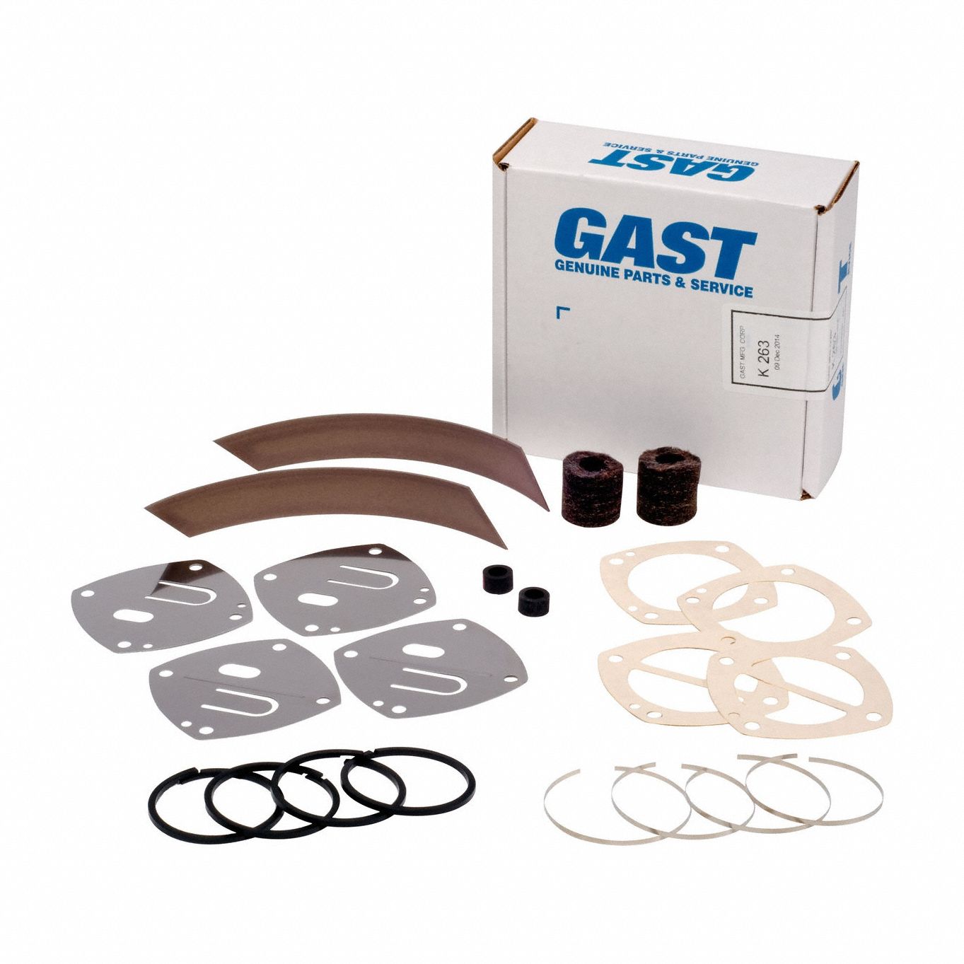 GAST, Compatible with Mfr Part # 4H/4L/5H/5L/6H/6L, Piston Service Kit ...
