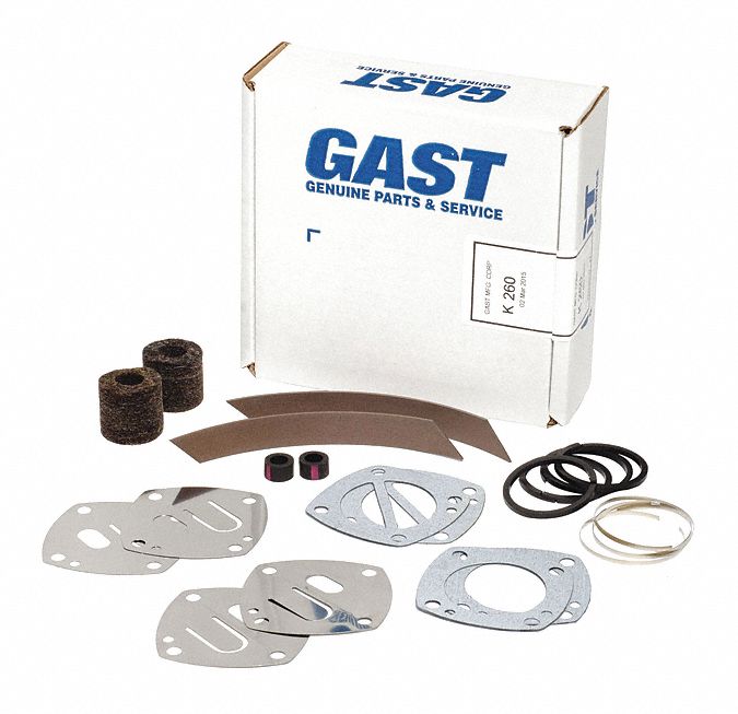 GAST, K260, Piston Service Kit - 33K288|K260 - Grainger