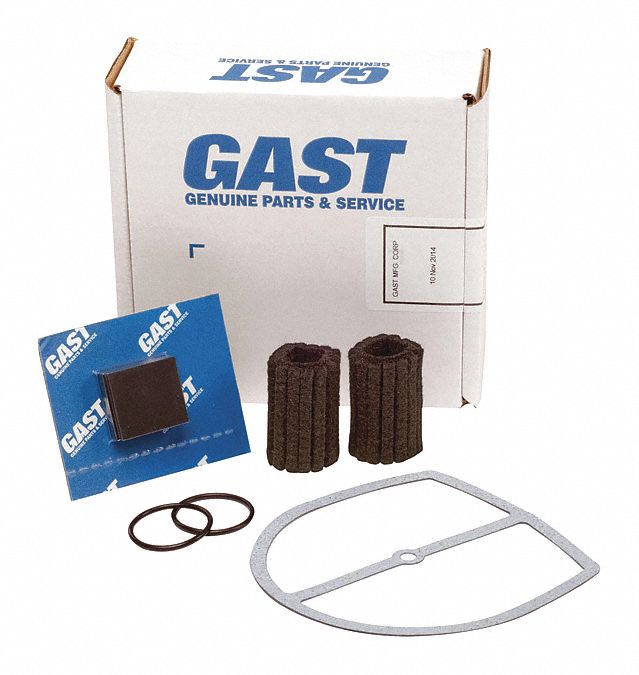 GAST, K478, Oil-Less Service Kit, Oil-Less Service Kit - 33K327|K478 ...