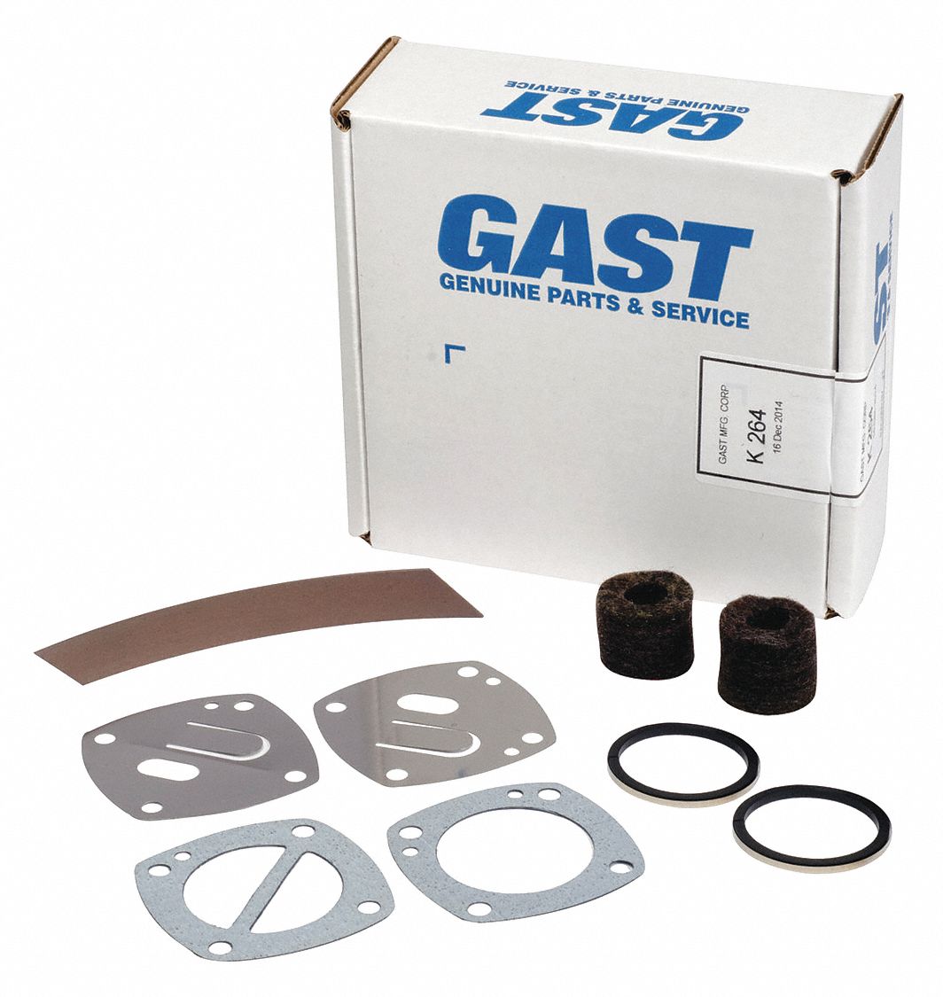 GAST, K264, Piston Service Kit, Piston Service Kit - 33K386|K264 - Grainger