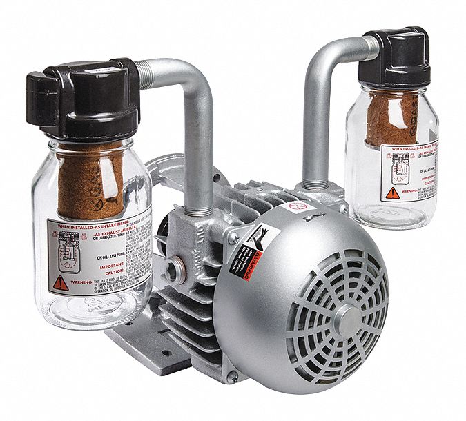 GAST, 1.5 hp, 17 cfm_21 cfm, Vacuum Pump - 33K876|2567-V1 - Grainger