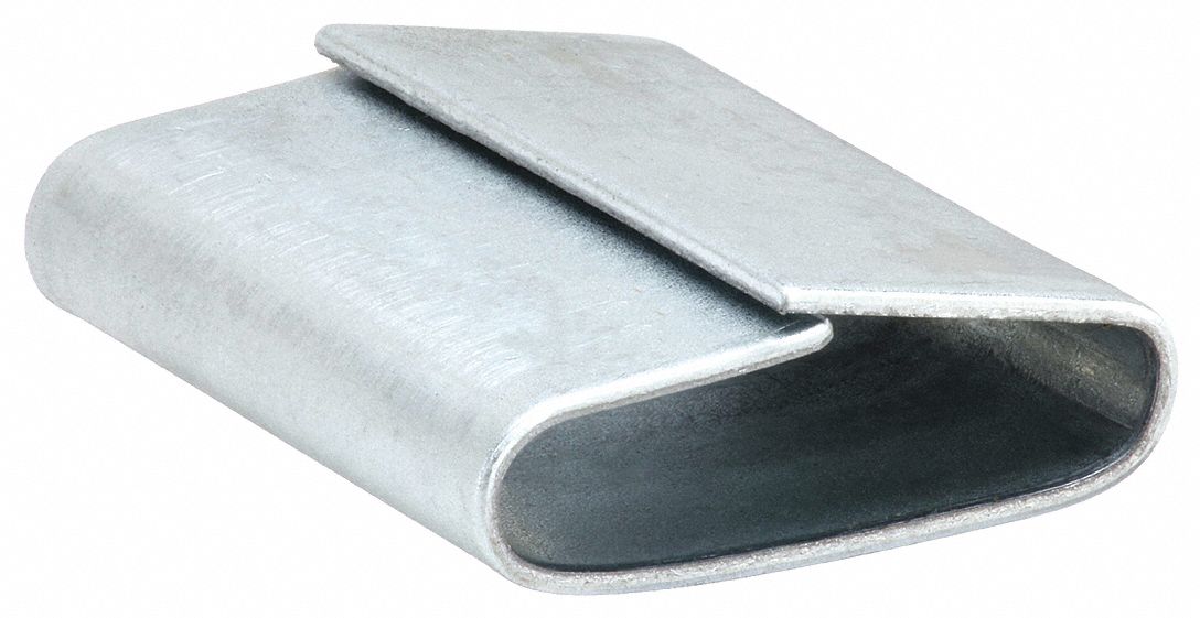 Standard Duty, Pusher Seals, Fits Strap Width 3/4 in, Flat Seal Surface ...