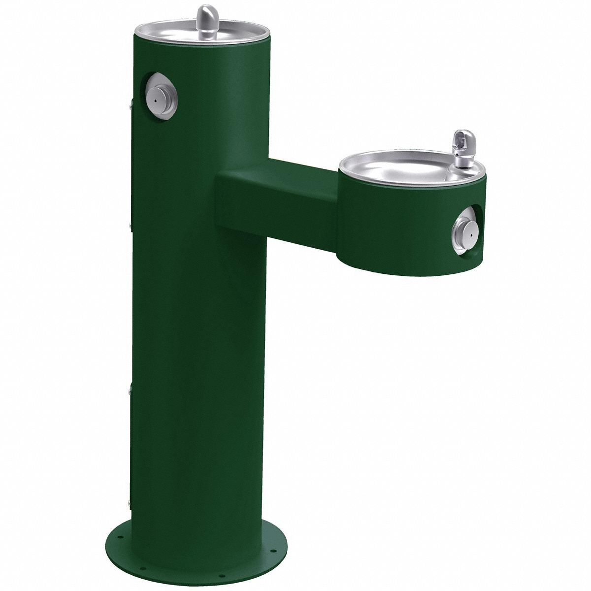 ELKAY, Freestanding, 40 5/16 in Ht, Bi-Level Drinking Fountain - 33KJ64 ...