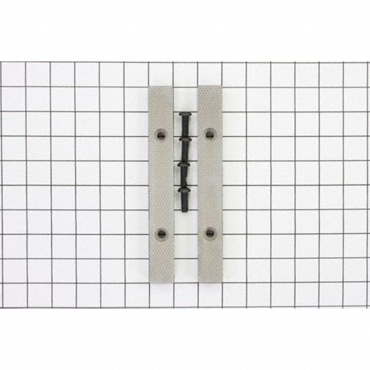 WILTON, Steel, For 8 in Vise Jaw Wd, Serrated Jaw Insert Set - 33KM01 ...
