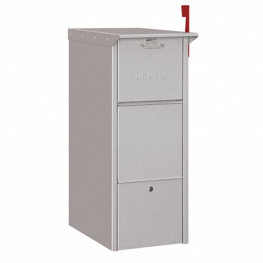 Not USPS Master Lock Compliant, 1 Doors, Drop Box - 33KX18|4375SLV ...