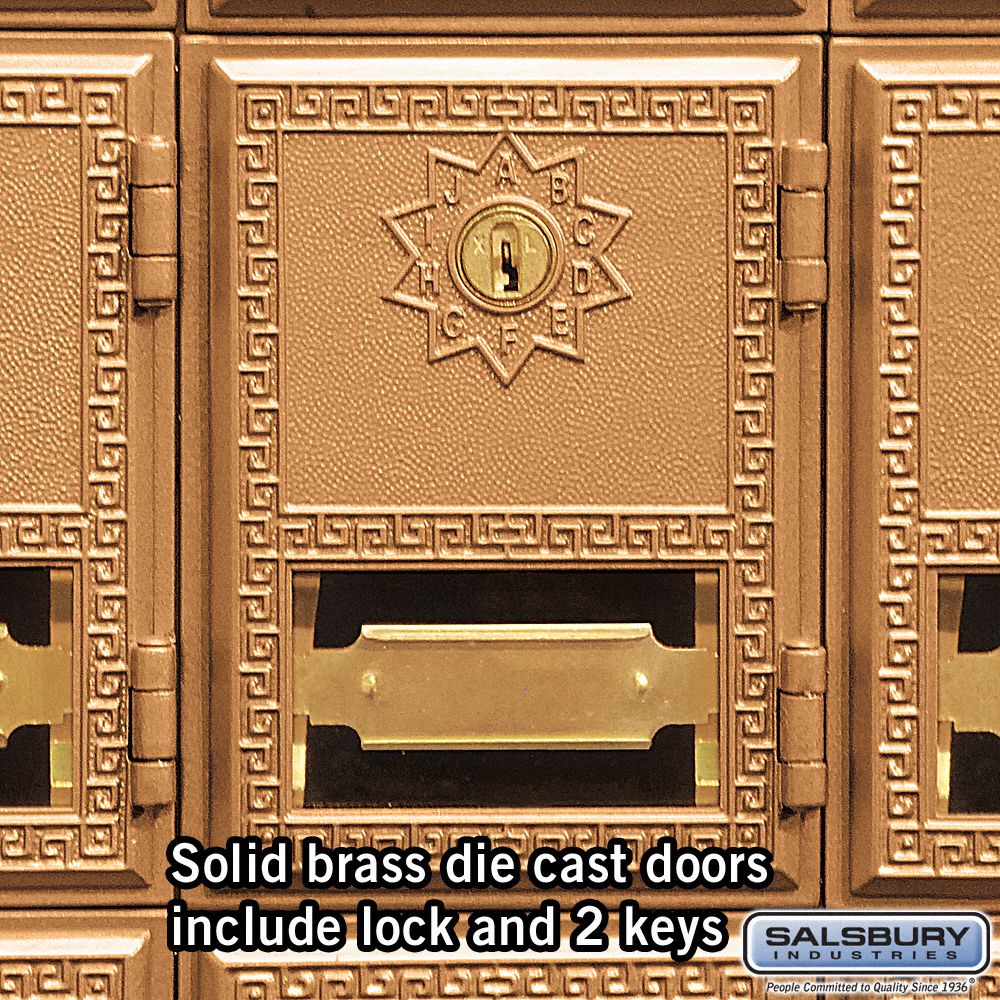 Brass Mailbox Door