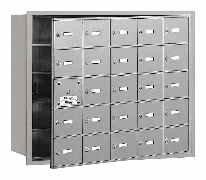 4B+, 25 Doors, Mailbox - 33LR69|3625AFU - Grainger