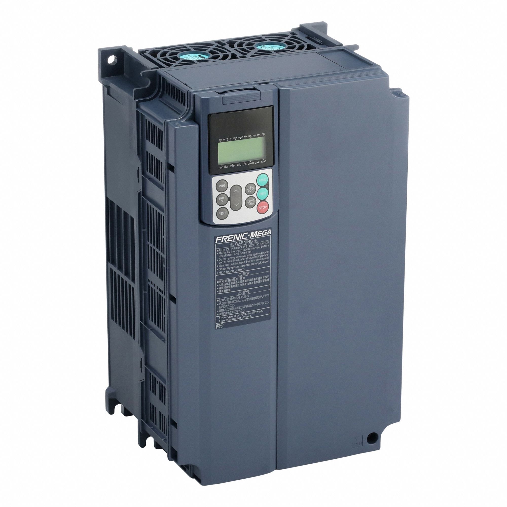 FUJI ELECTRIC, 240V AC, 30 hp Max Output Power, Variable Frequency ...