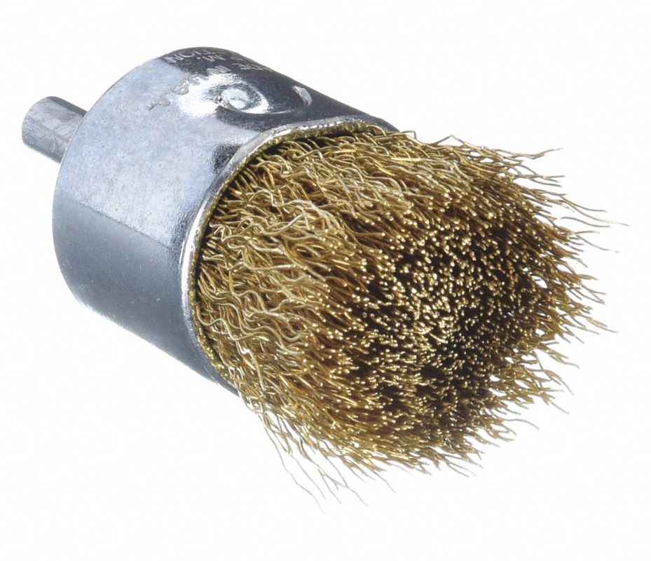 WEILER Cepillo de Extremo Alambre,1 pulg. Dia - Discos y Cepillos de ...