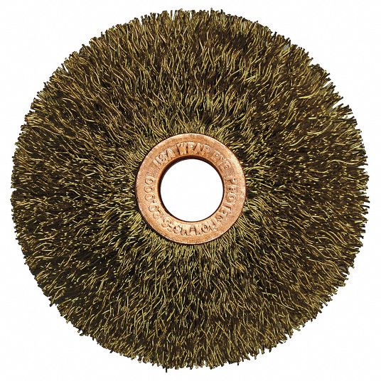 Crimped Wire Wheel Brush,Arbor,2 In. - Grainger