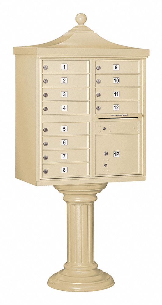 CBU, 13 Doors, Cluster Box Unit - 33MC58|3312R-SAN-U - Grainger