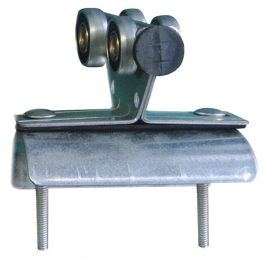 DAYTON, C-Track, Flat, Festoon Intermediate Trolley - 33N224|33N224 ...