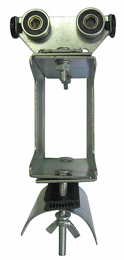 DAYTON FESTOON LEAD TROLLEY, C-TRACK, FLAT, 1.38 IN - 26922 - GGM33N227 ...