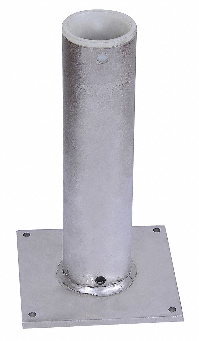 DAYTON MOUNTING BASE, PEDESTAL, 500 LB MAX LOAD CAPACITY, WELDED ...