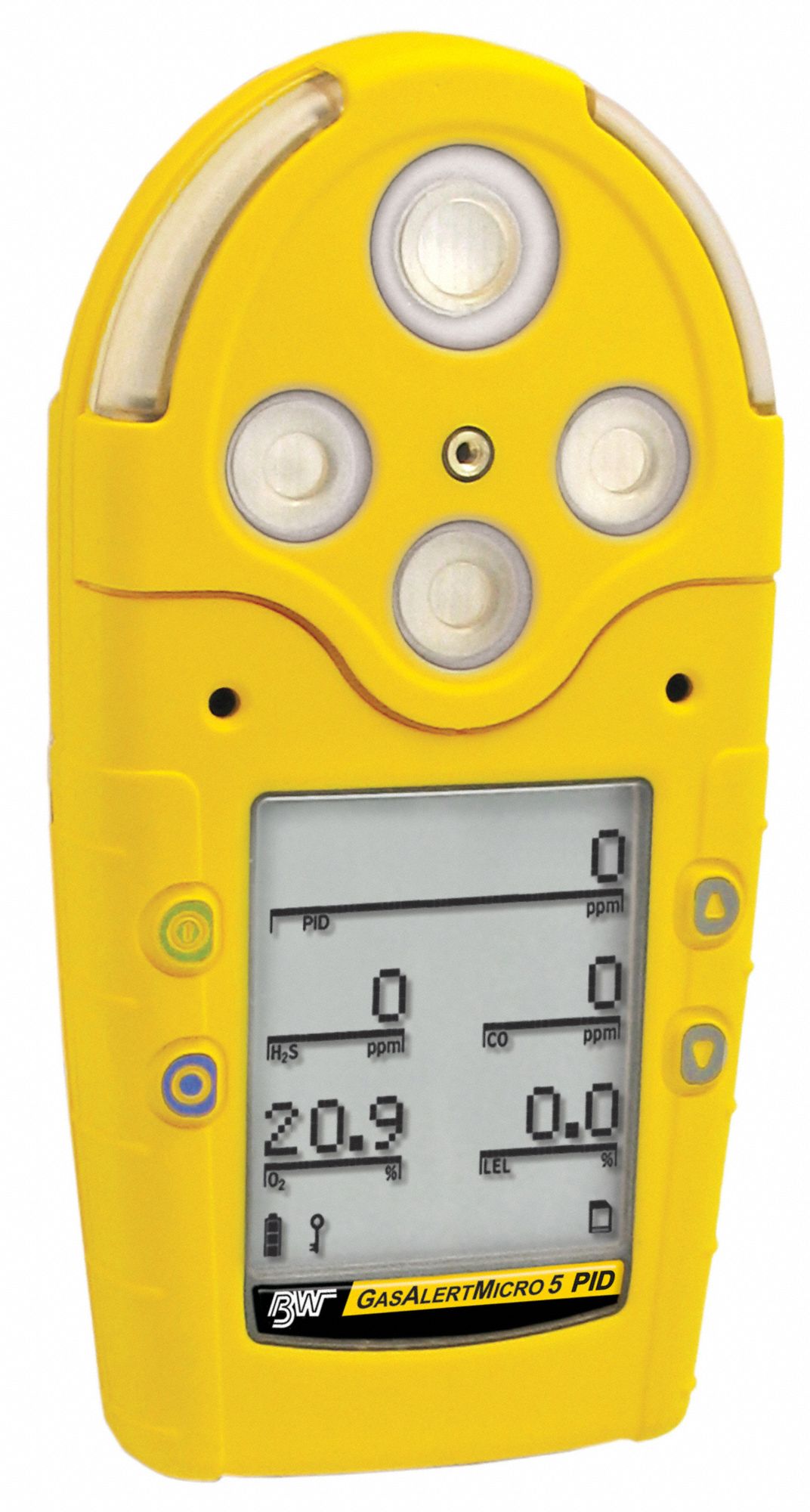 BW TECHNOLOGIES Multi-Gas Detector, 5 Gas, North America - 33N504|M5PID ...