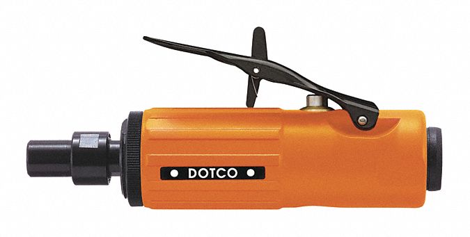 DOTCO, 1 in Wheel Dia, 25,000 RPM Max. Speed, Aluminum Housing Inline Die Grinder - 33N994 ...