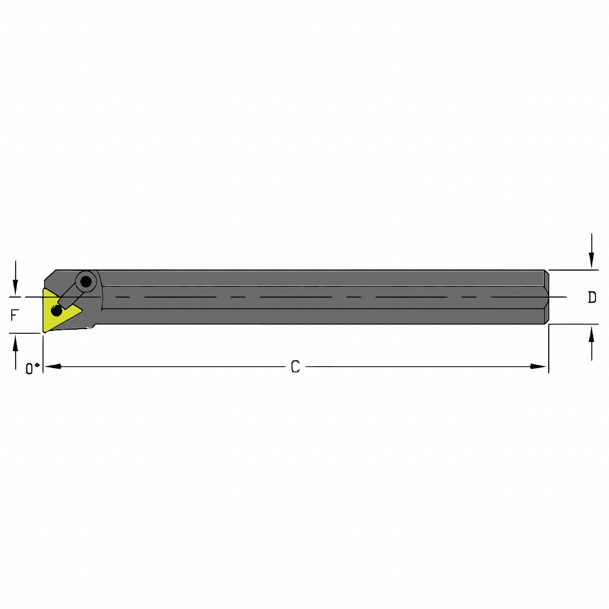 ULTRA-DEX USA, TNMG Insert, Triangle, Indexable Boring Bar - 33NK64|957 ...